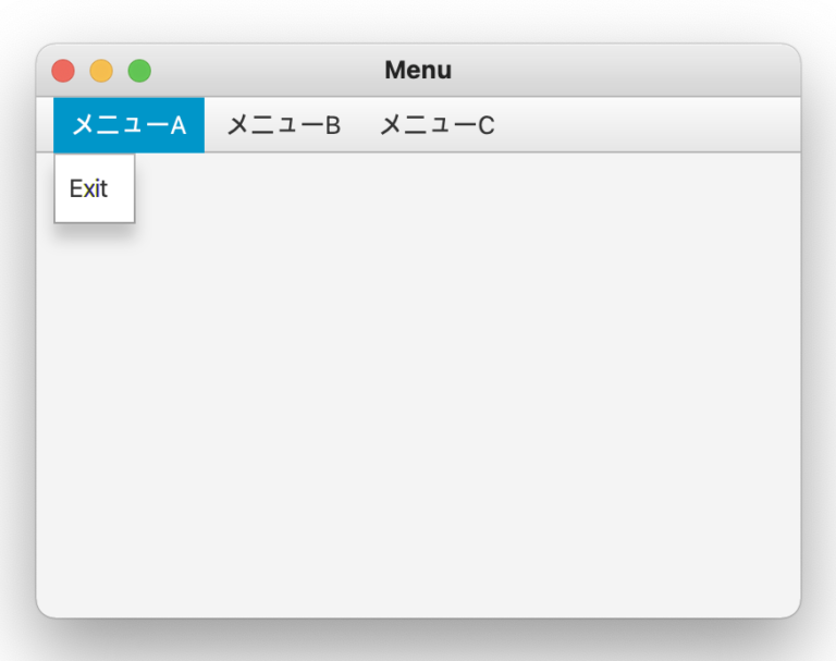 【JavaFX】メニュバーを作成・イベントを登録する方法（MenuBar）| kitanote