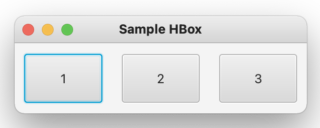 【JavaFX】水平方向にコントロールを配置する方法 （HBox）| kitanote
